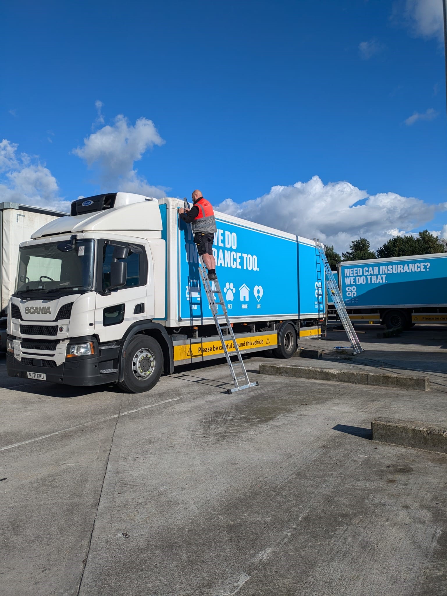TruckSkinz Launches Co-op's New Insurance Campaign with Impact | TruckSkinz